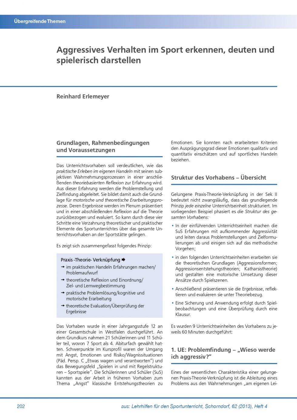 Übergreifende Themen | DSLV