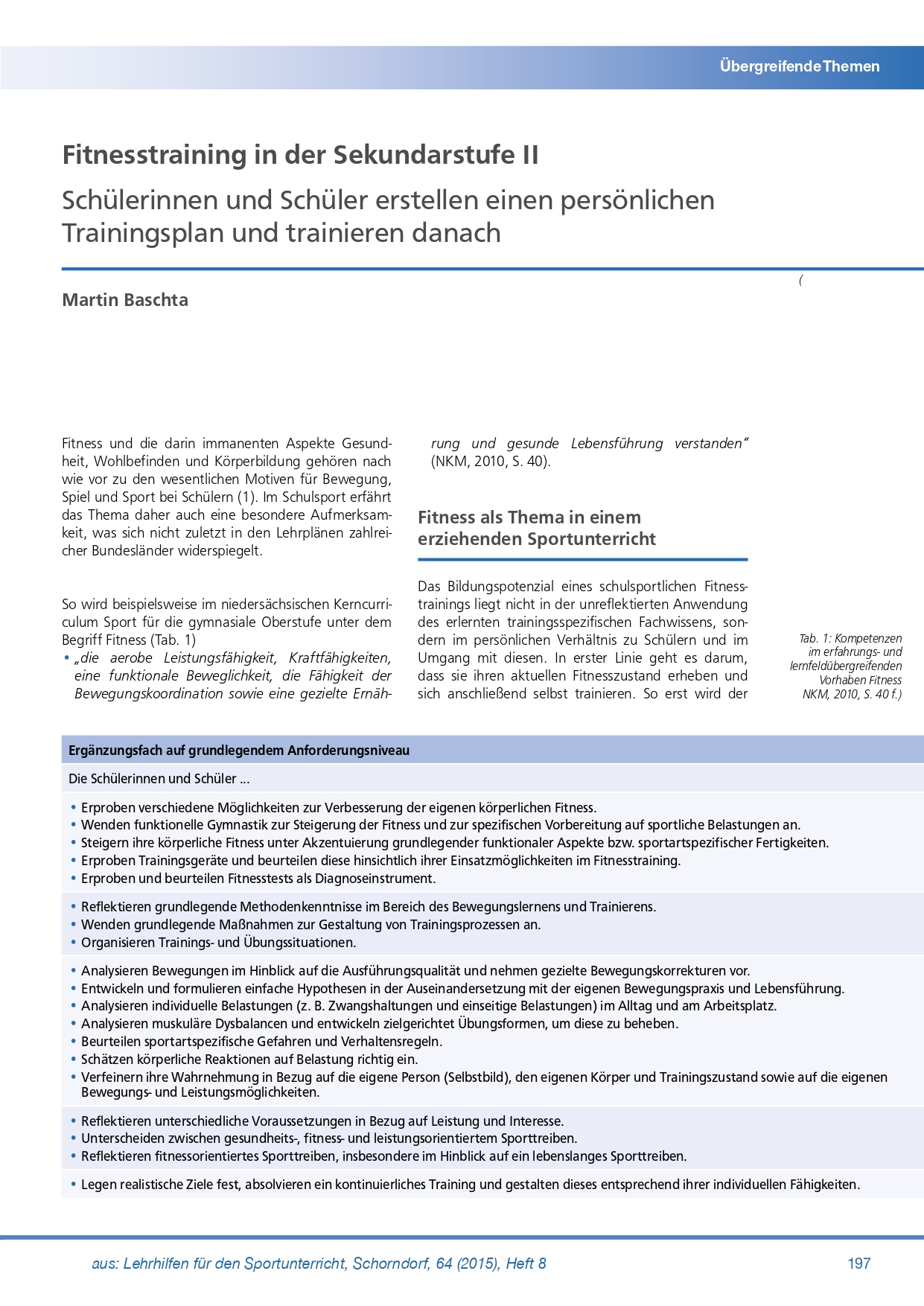 Übergreifende Themen | DSLV